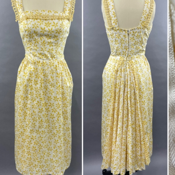 Tina Leser | Dresses | Rare 95s Designer Tina Leser Floral Dress | Poshmark